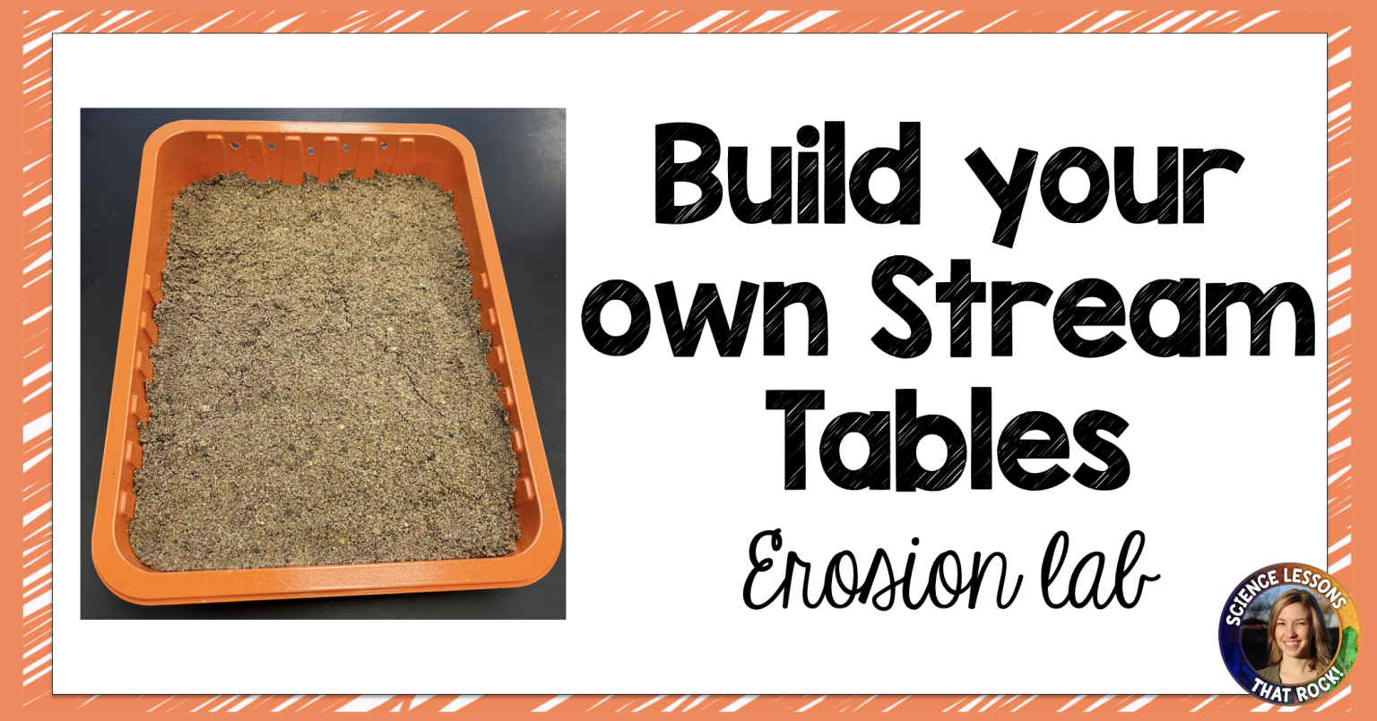 Stream Table Erosion Lab - Science Lessons That Rock